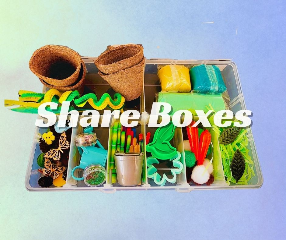 Share Boxes – Bring and Play